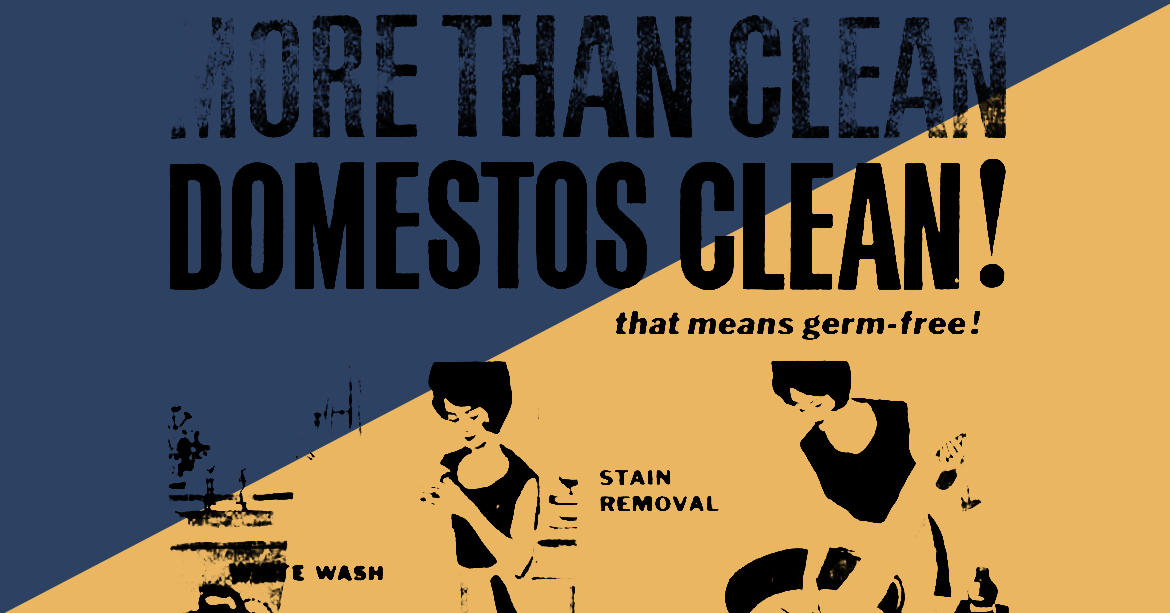 More than clean - Domestos clean! - THIS IS ZENITH 1964 from Transdiffusion